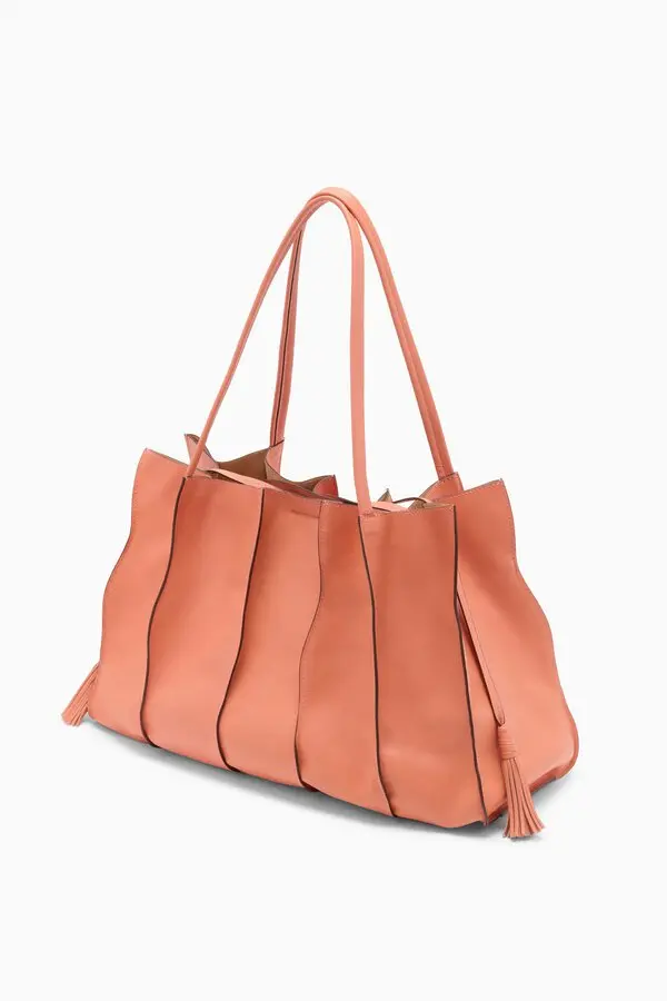 Ulla Johnson Adria Large Tote Handbag - Rose