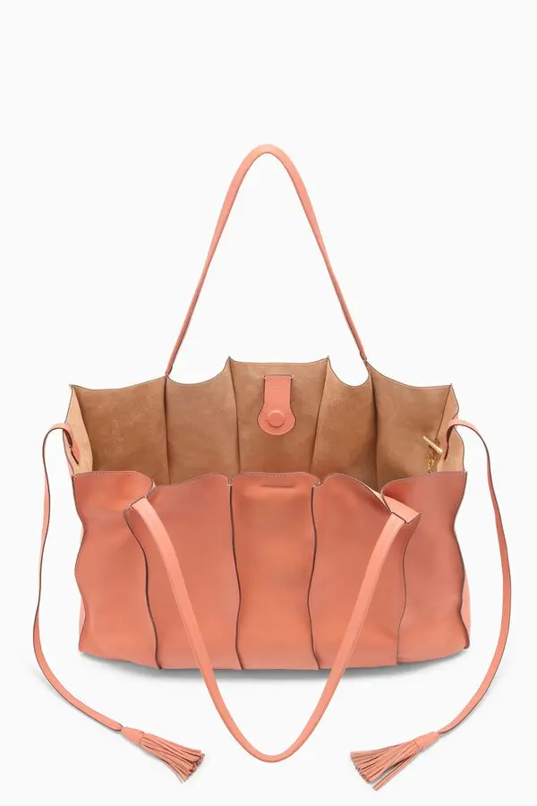 Ulla Johnson Adria Large Tote Handbag - Rose