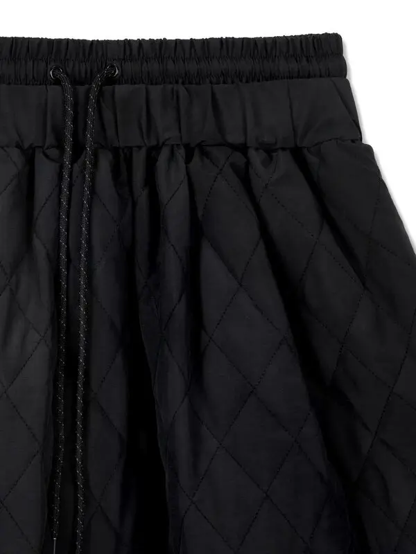 STUDIO TOMBOY Diamond-quilted Skirt - Black