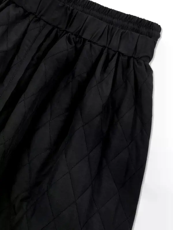 STUDIO TOMBOY Diamond-quilted Skirt - Black