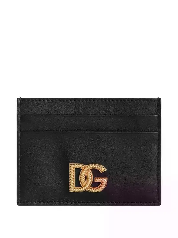 Dolce & Gabbana Logo-plaque Cardholder - Black