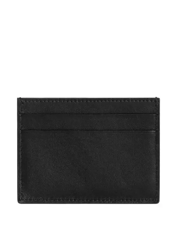 Dolce & Gabbana Woven Dg Logo Cardholder - Black