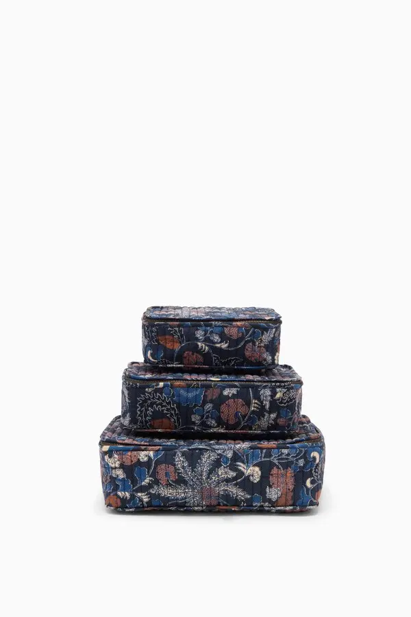Ulla Johnson Floral Packing Cubes Set