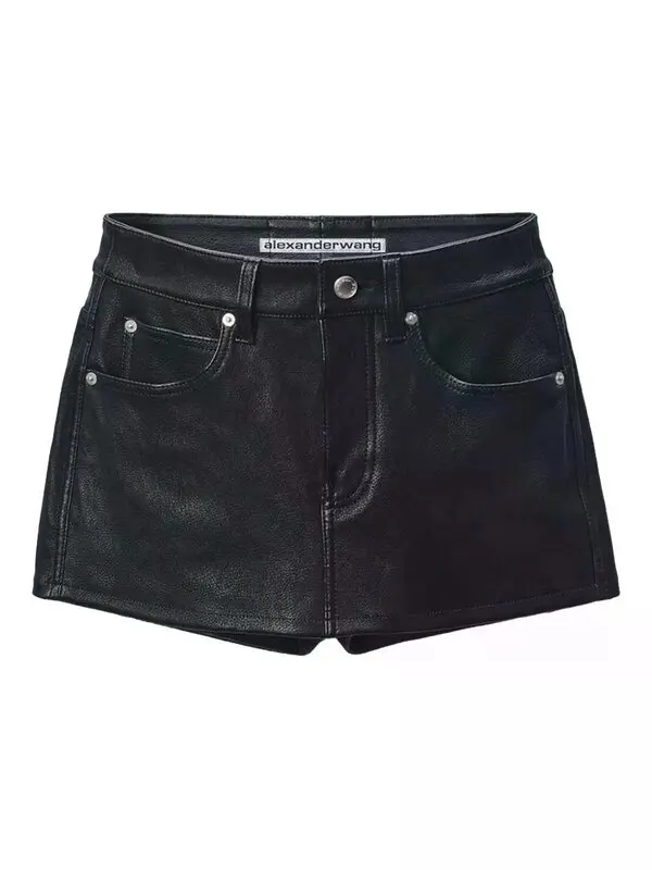 Alexander Wang Cotton-blend Mini Skirt