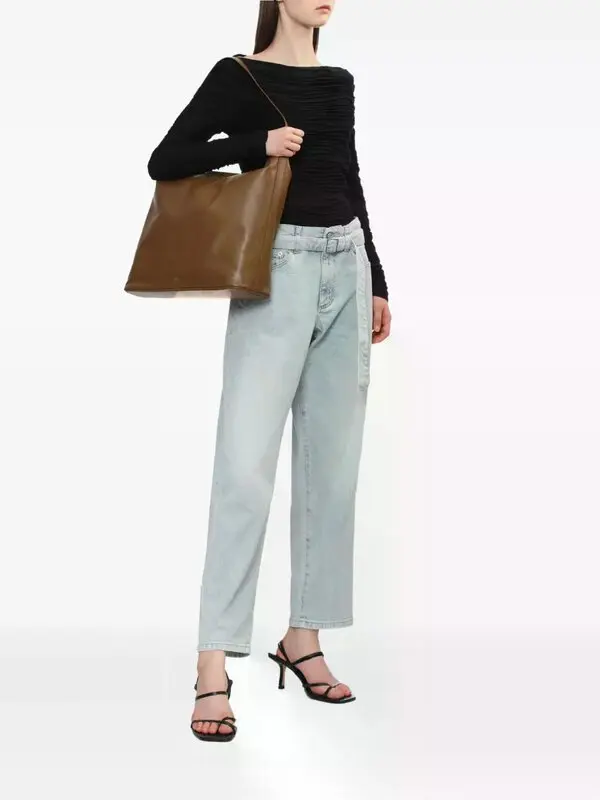 Proenza Schouler White Label Belted Jeans