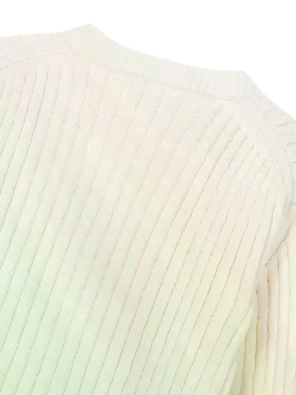 STUDIO TOMBOY Ribbed Round-neck Sweater