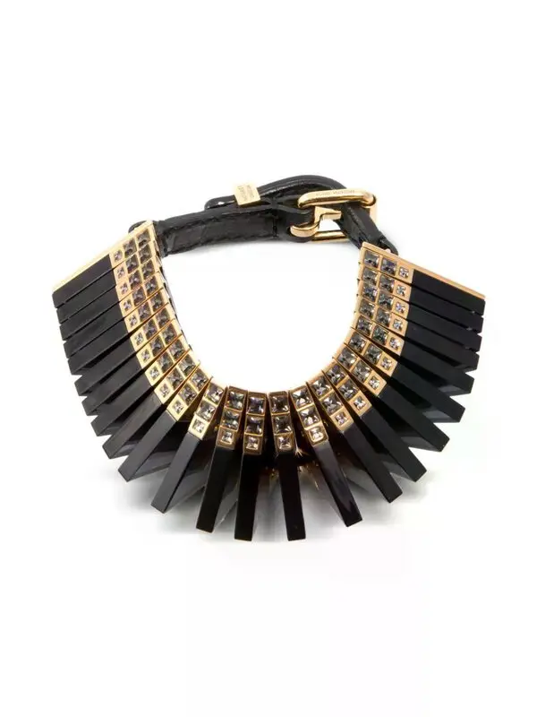 LOUIS VUITTON 2010s Articulated Embellished Bracelet - Gold