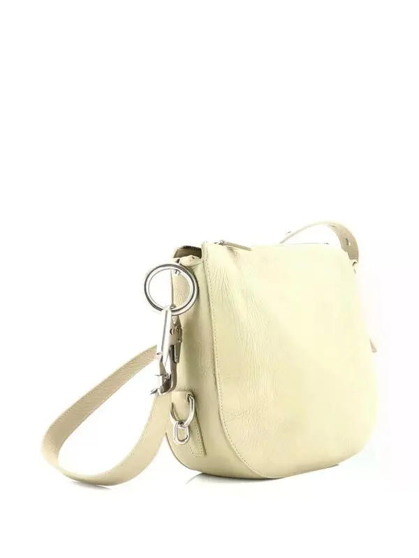 Burberry Knight Leather Small Shoulder Bag - Neutrals