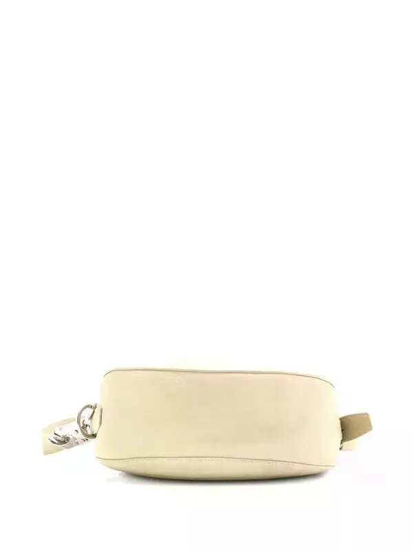 Burberry Knight Leather Small Shoulder Bag - Neutrals