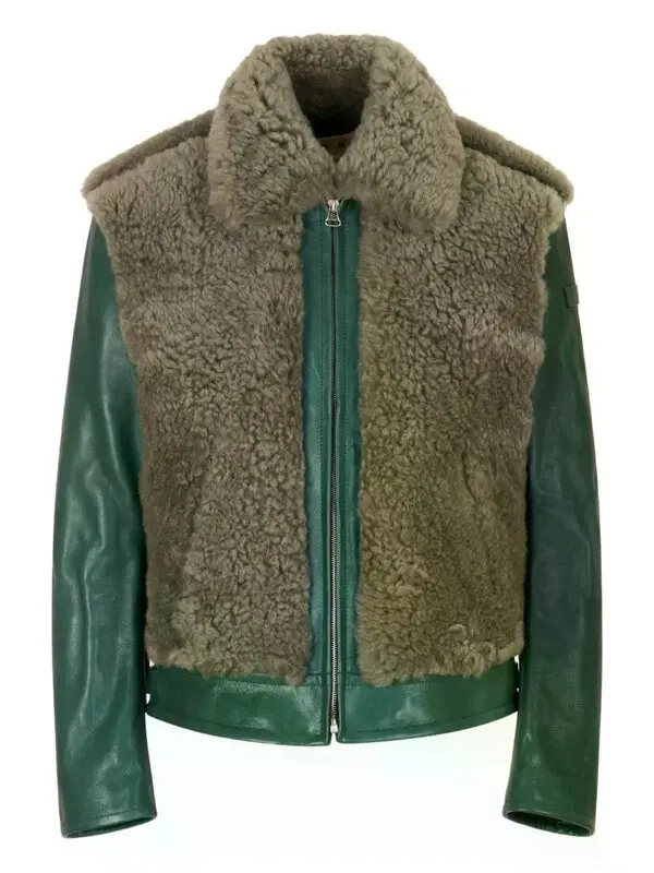 Marni Leather And Shearling Jacket
