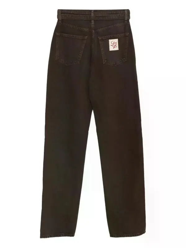 Liu Jo Belted-waist Side-pocket Trousers