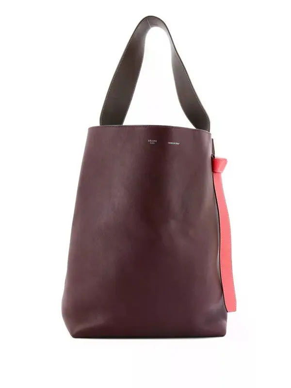 Celine Twisted Cabas Tote Calfskin Small Hobo Bag