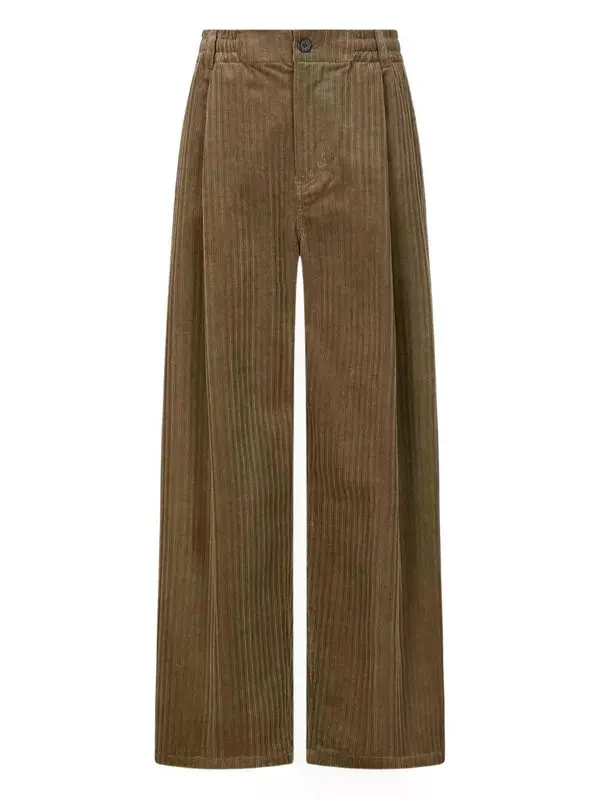 STUDIO TOMBOY Pleated Corduroy Trousers