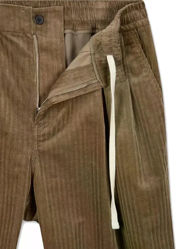 STUDIO TOMBOY Pleated Corduroy Trousers