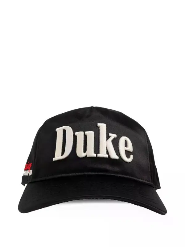 DUKE + DEXTER Logo-embroidered Baseball Cap - Black