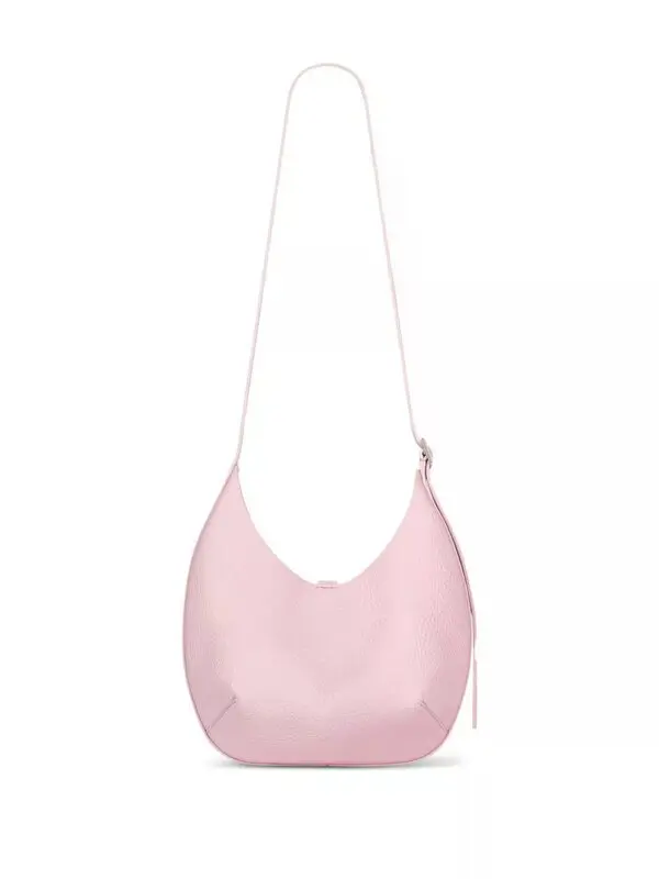 COURREGES Logo-buckle Shoulder Bag - Pink