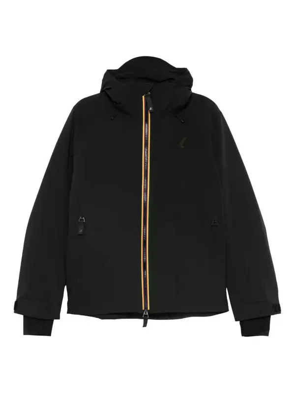 K-WAY Hooded Zip-fastening Jacket
