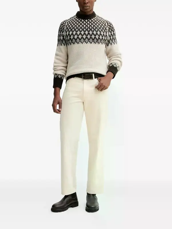 Marc O'polo Patterned Crew Neck Sweater