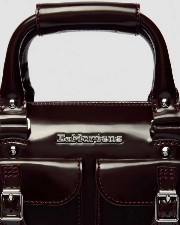 Dr. Martens Top Handle Rub Off Leather Bag