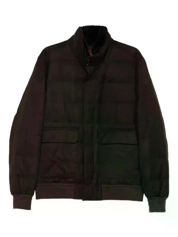 MONTECORE Padded Wool Jacket With Pockets
