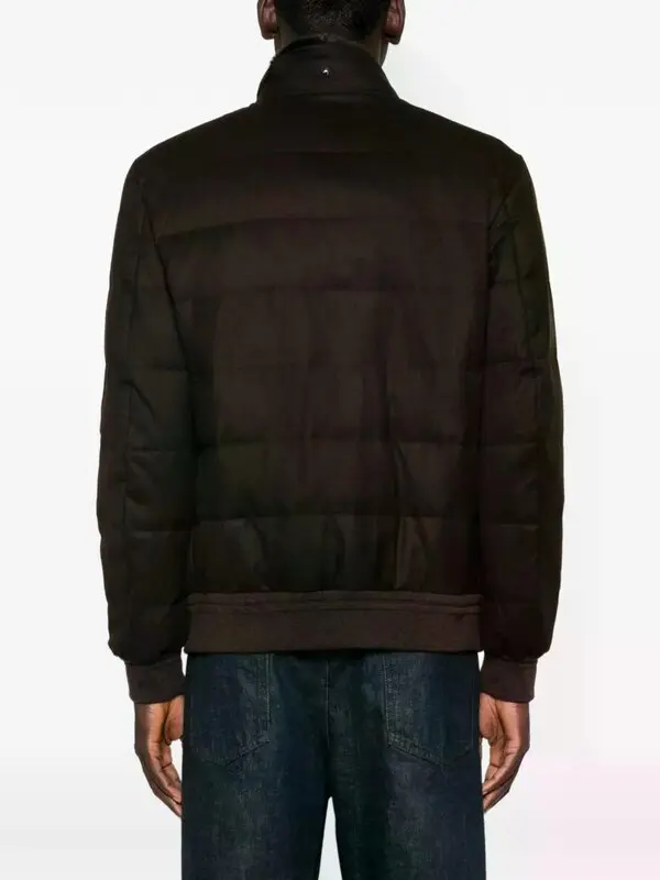 MONTECORE Padded Wool Jacket With Pockets
