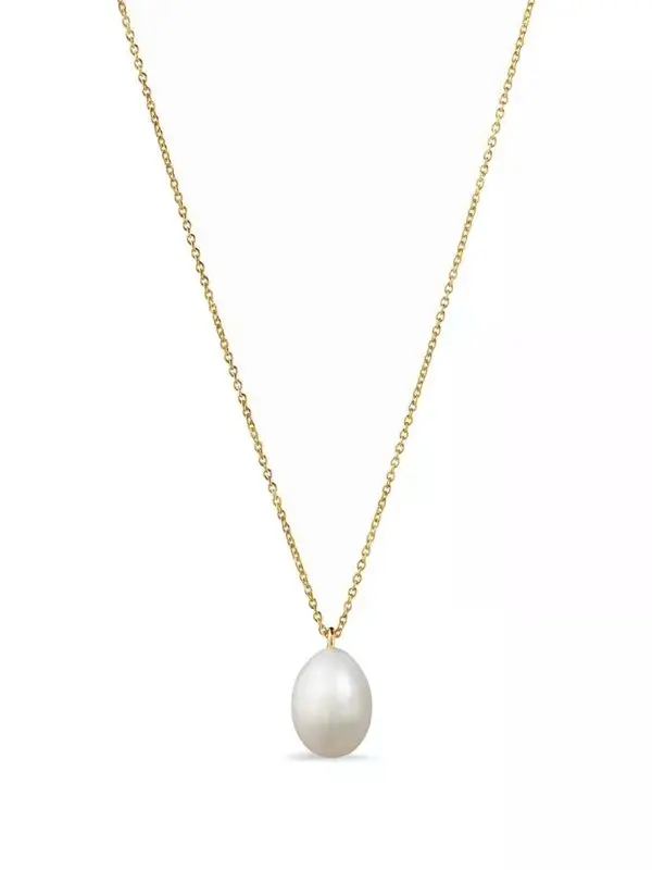 Sophie Bille Brahe 14k Yellow Poire Simple Pearl Necklace - Gold