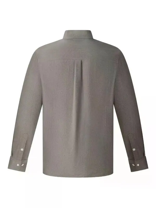 Shanghai Tang Buttoned Wool Shirt
