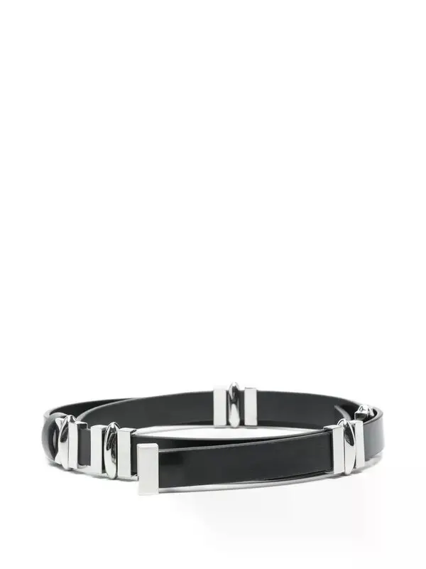 Benedetta Bruzziches Embellished Belt - Black