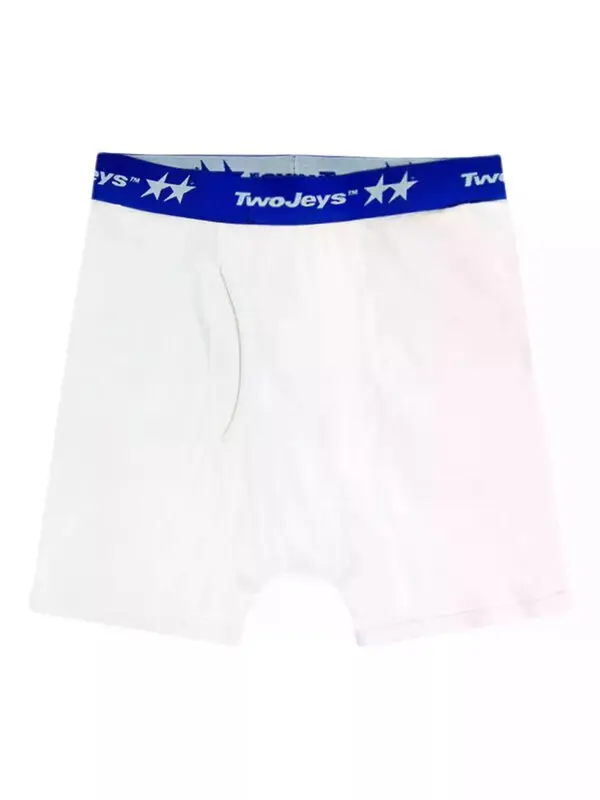 TWOJEYS Logo-waistband Boxers - White