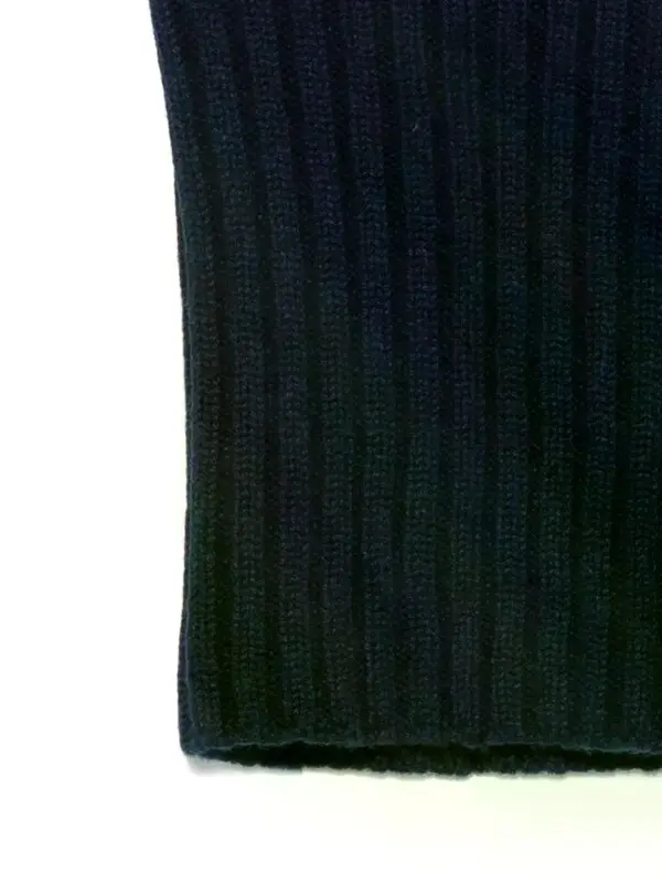 DELL'OGLIO Ribbed Cashmere Neck Warmer