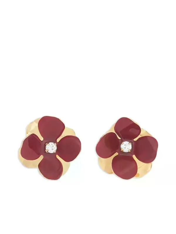 Marni Flower Stud Earrings - Gold