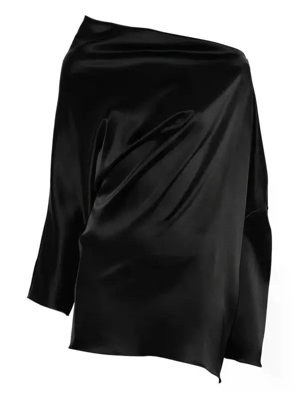 GIANLUCA CAPANNOLO Maja Draped Blouse