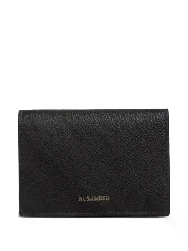 JIL SANDER Logo-print Calfskin Card Holder