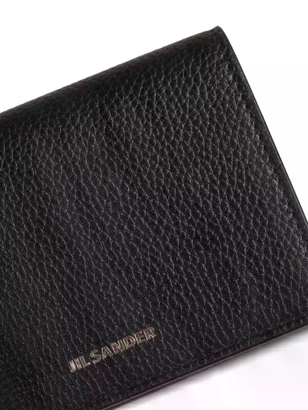 JIL SANDER Logo-print Calfskin Card Holder