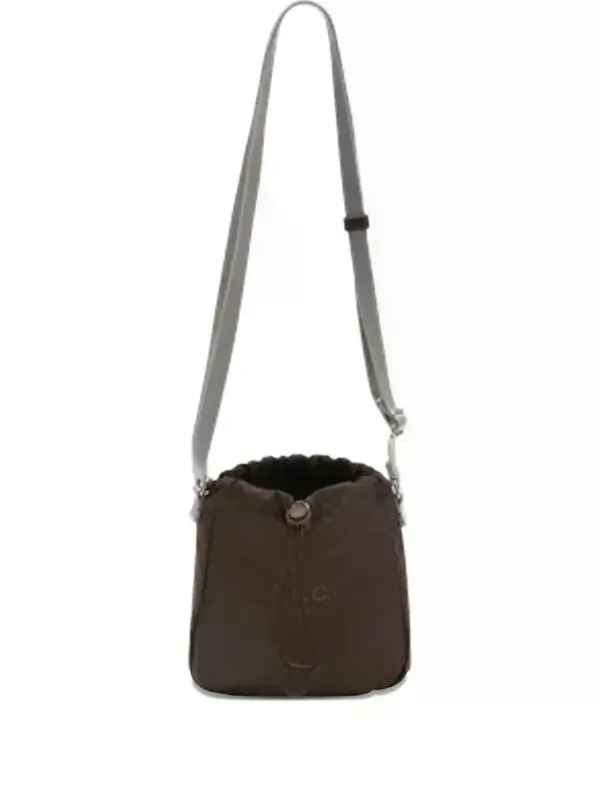 A.p.c. Adjustable Strap Backstage Crossbody - Brown