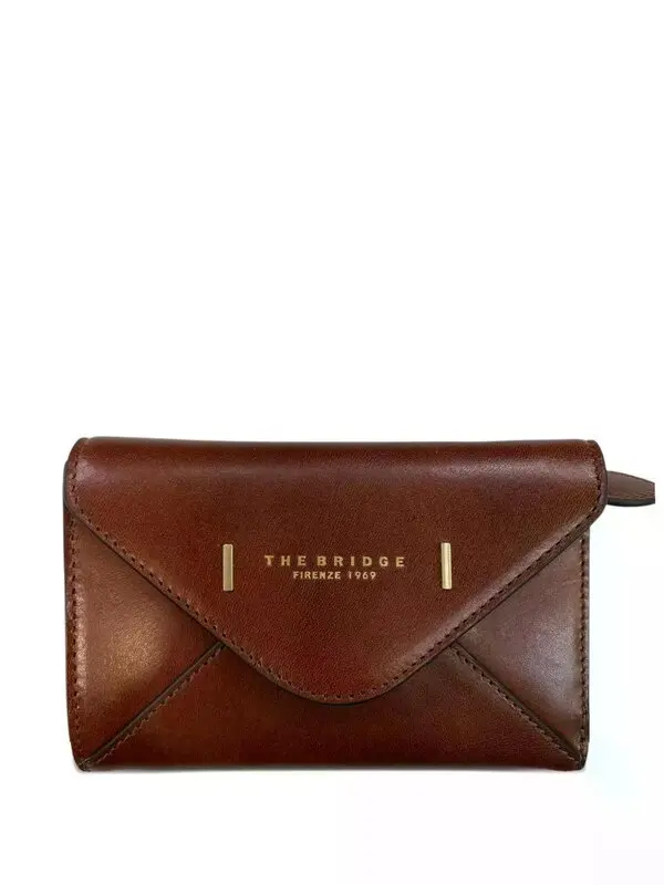 THE BRIDGE Leather Wallet - Brown