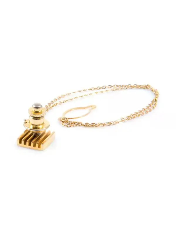 Dior 1990s Square Tie Tack Pin