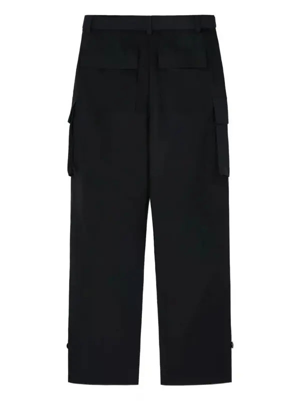 Sacai Side-pockets Belted Trousers