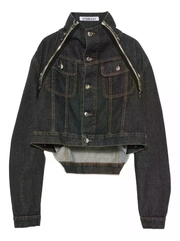 LUTZ HUELLE Veer Button-fastening Denim Jacket