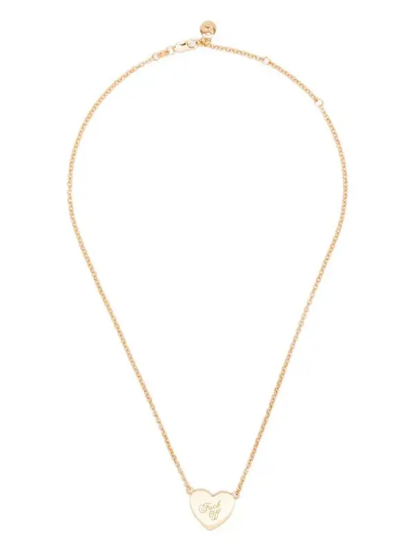 STOLEN GIRLFRIENDS CLUB Warm Welcome Heart Necklace - Gold