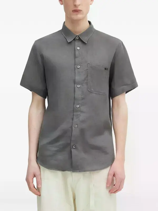 A.p.c. Chest-pocket Short-sleeve Shirt