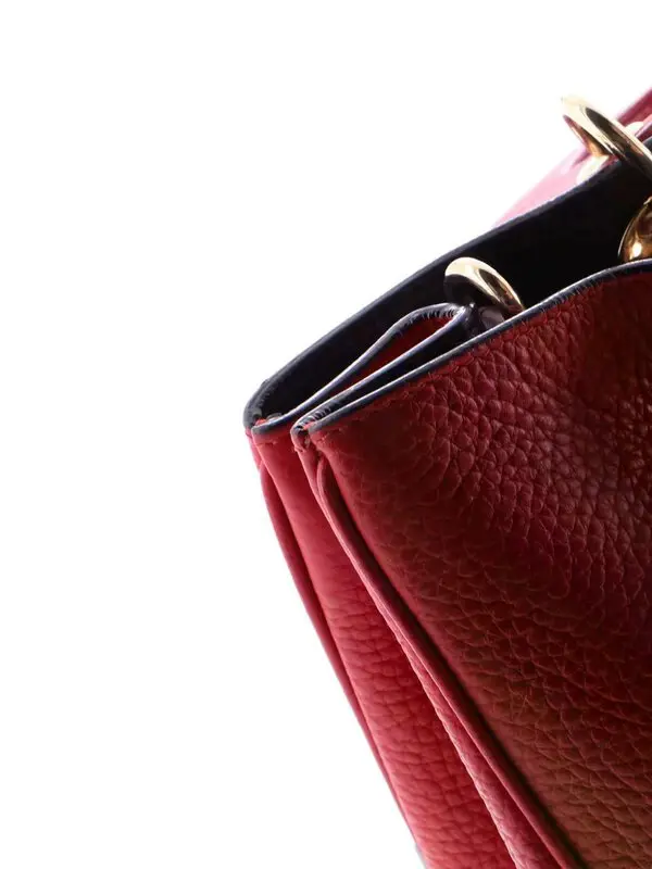 Dior Diorissimo Pebbled Leather Tote Bag