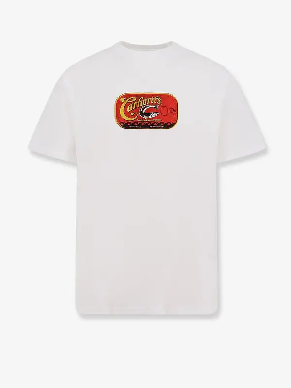 Carhartt Work In Progress Sardinas Organic Cotton Tshirt - White