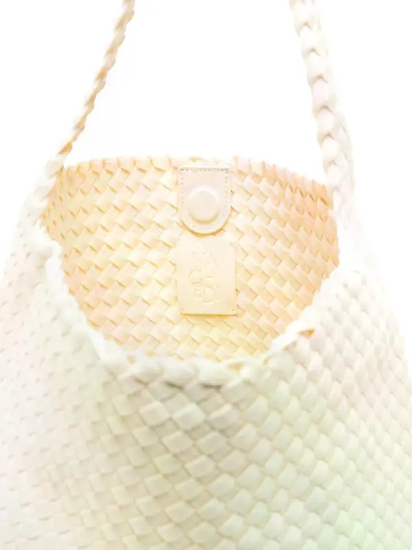 NAGHEDI Medium Nomad Hobo Woven Tote Bag - Neutrals