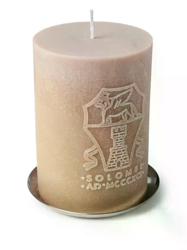 Brunello Cucinelli Embossed-steel Base Candle