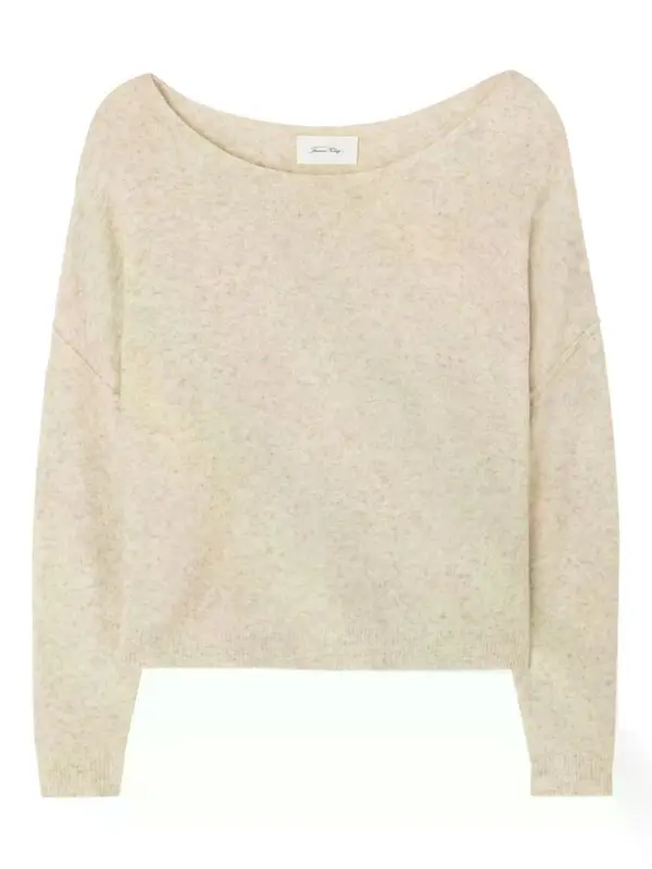 American Vintage Damsville Boat Neck Sweater - Neutrals