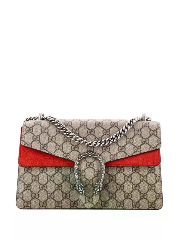Gucci Dionysus Gg Coated Canvas Small Shoulder Bag - Brown