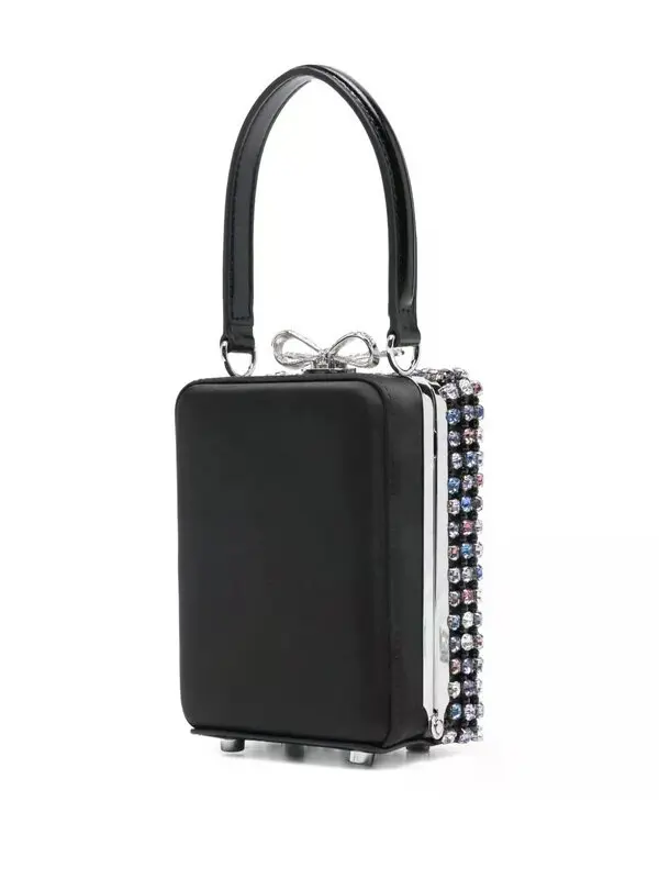 SELF-PORTRAIT Crystal-embellished Tote Bag - Black