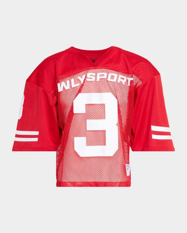 WILLY CHAVARRIA Mesh Football Jersey - Red