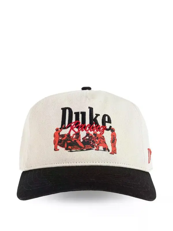 DUKE + DEXTER Graphic Print Baseball Cap - Neutrals